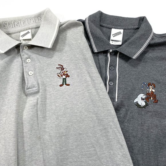 Warner Bros. | Shirts | Vintage Warner Bros Studio Store Medium Gray ...